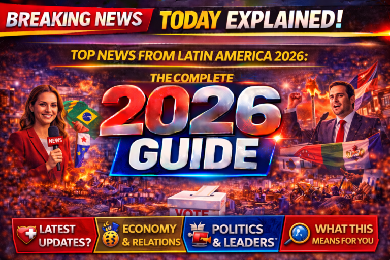 Latin America News 2026 | Key Developments Across the Region